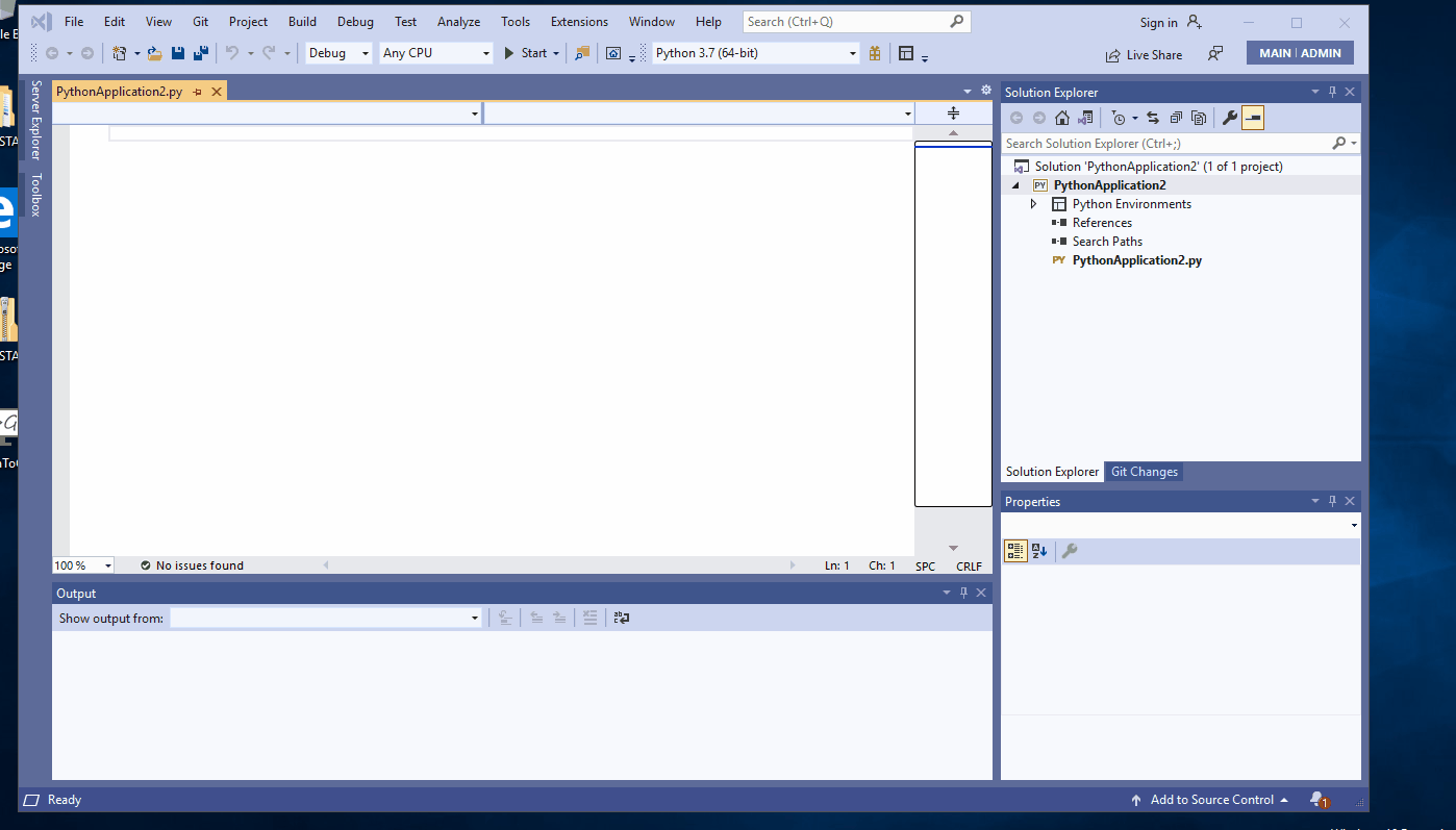 The newly created project was not opened automictically in the second ...
