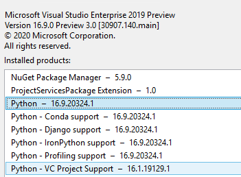 Unexpeted error InvalidOperationException was happened. · Issue #6335 · microsoft/PTVS · GitHub