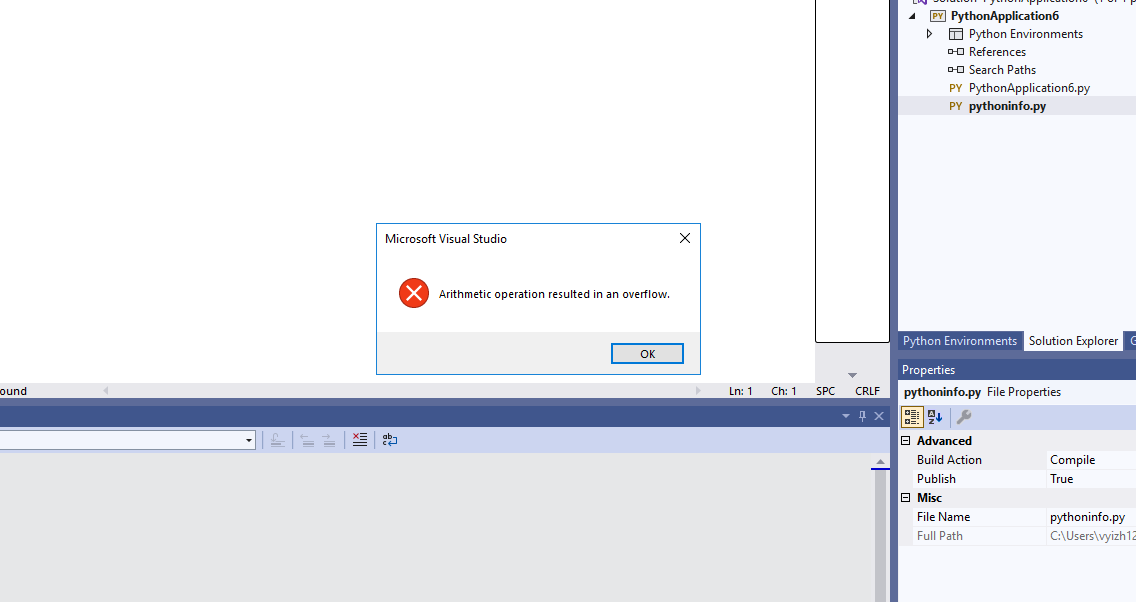 Cannot locate performance tools · Issue #6564 · microsoft/PTVS · GitHub