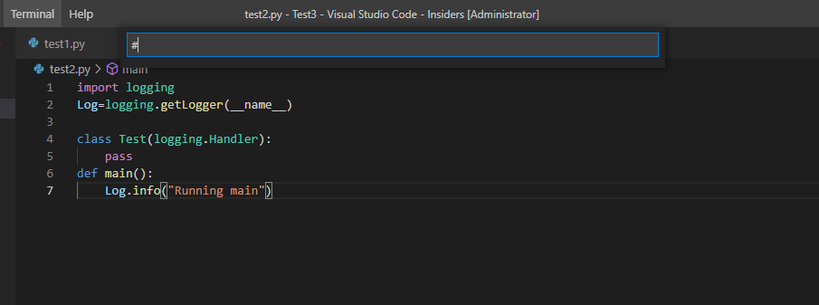Go to Symbol in Workspace does not work when set Language Server to ...