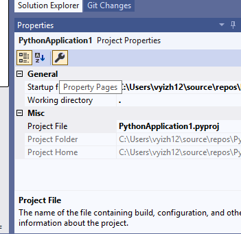 An error pops up when open Property page. · Issue #6674 · microsoft/PTVS · GitHub