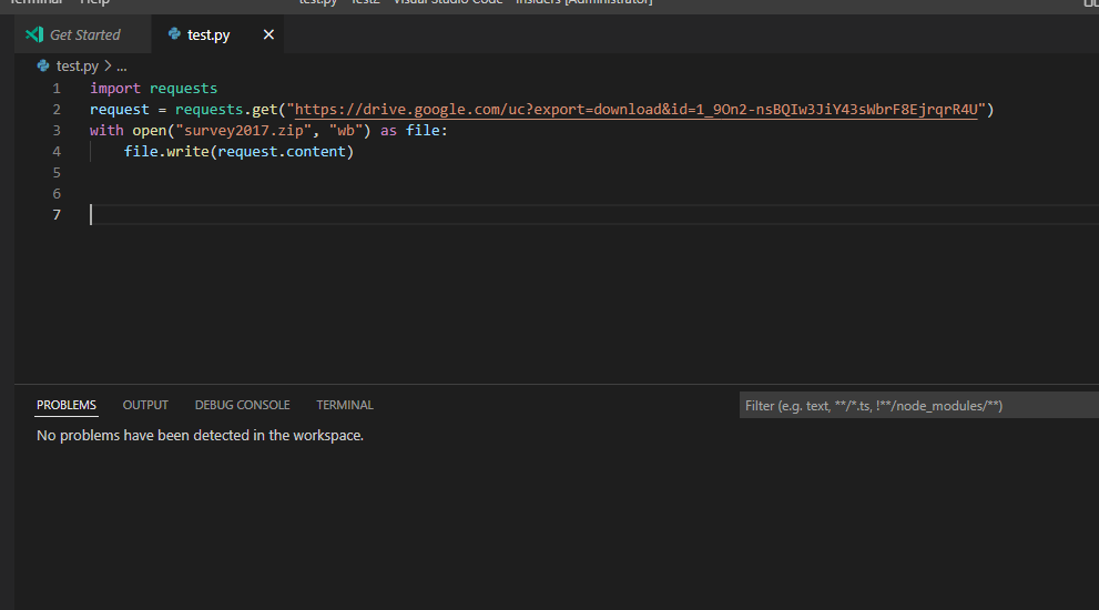 No error message to prompt even though the package is not installed ...