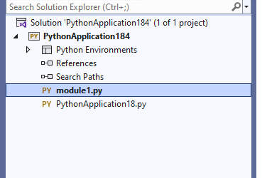 Python Tools for Visual Studio | PythonRepo