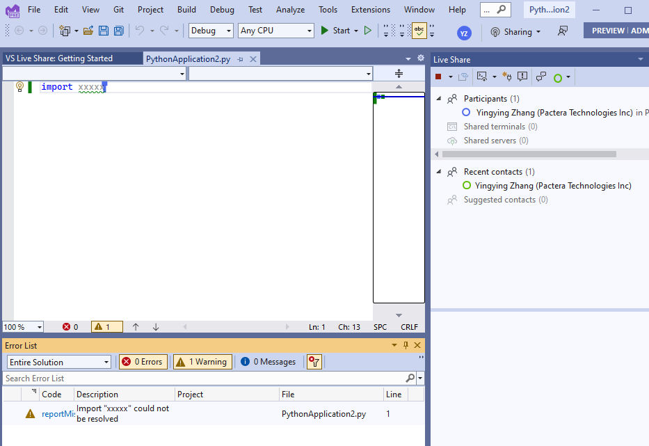 Live Share The Error Is Repeated Twice In The Error List On Client · Issue 7385 · Microsoft 