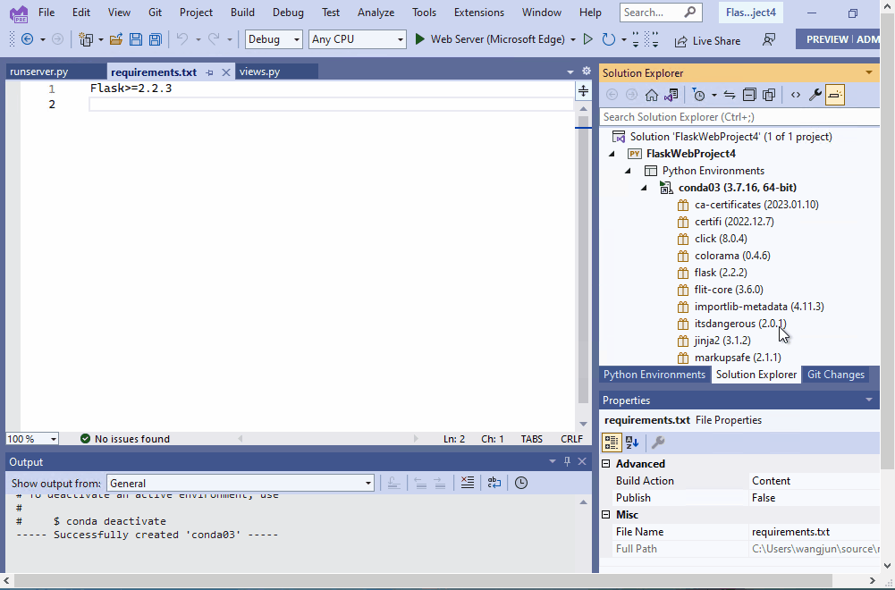 Missing Package Check Doesn T Understand Flask Requirements · Issue 7493 · Microsoft Ptvs · Github