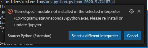Failed to run cell in hello-stackoverflow folder. · Issue #1835 ...