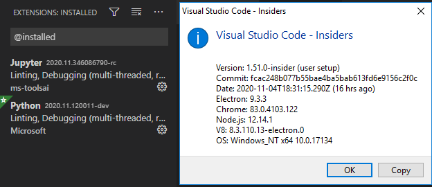 No response when hover over each cell in the notebook editor. · Issue #487 · microsoft/vscode ...