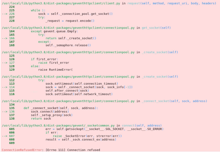 Conection Refused · Issue 968 · Nvidia Merlin Nvtabular · Github