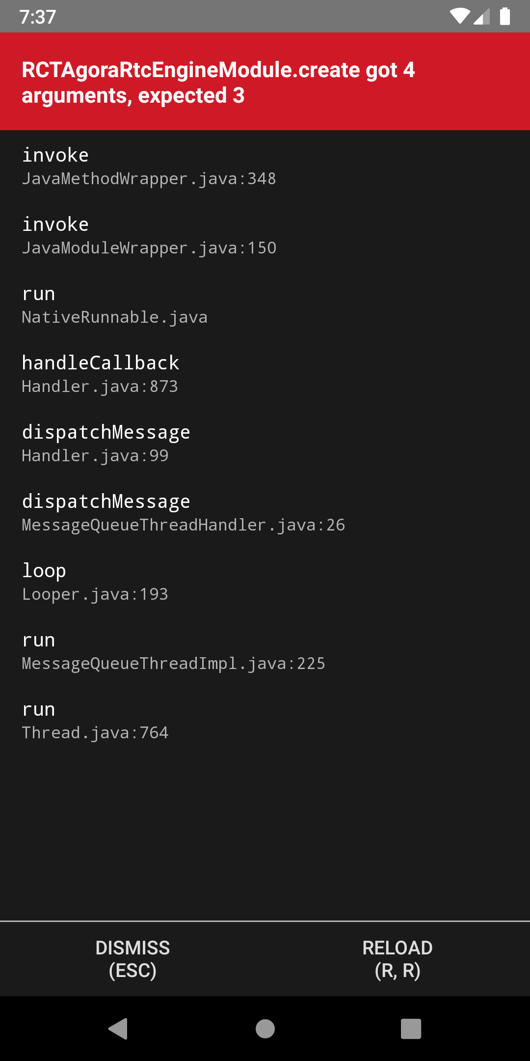 TypeError: null is not an object (evaluating 'Agora.FRS30') · Issue #56 · AgoraIO-Community ...