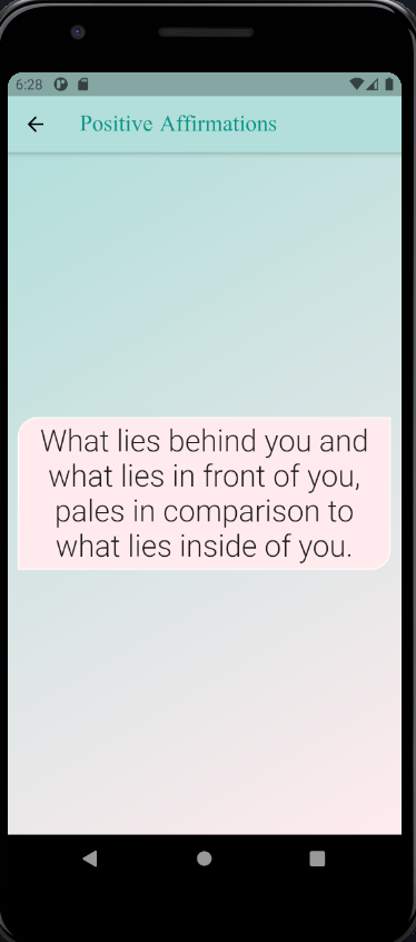 GitHub - Mridul13/Positive-Affirmations-App-for-August-2021: This flutter app will provide a ...