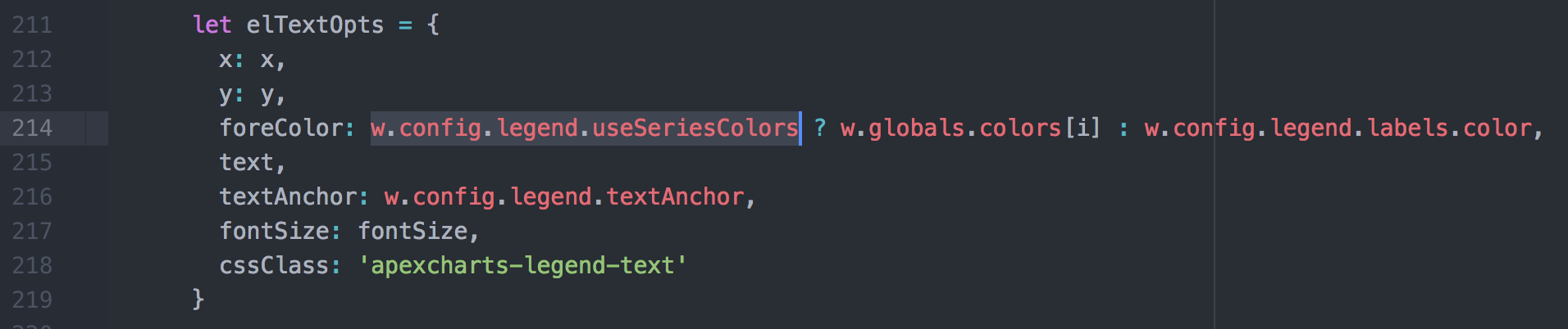 Legend text color · Issue #79 · apexcharts/apexcharts.js · GitHub