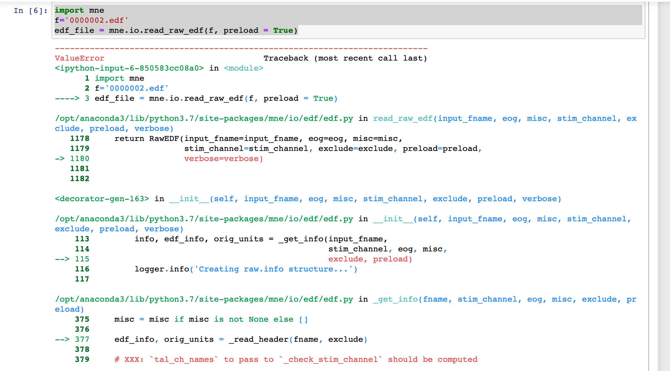 Unable To Read Edf File · Issue 7680 · Mne Tools Mne Python · Github