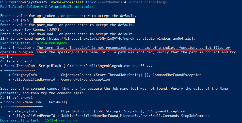 Problem: T1572-4 - run ngrok: non-default PowerShell module used · Issue #2487 · redcanaryco ...