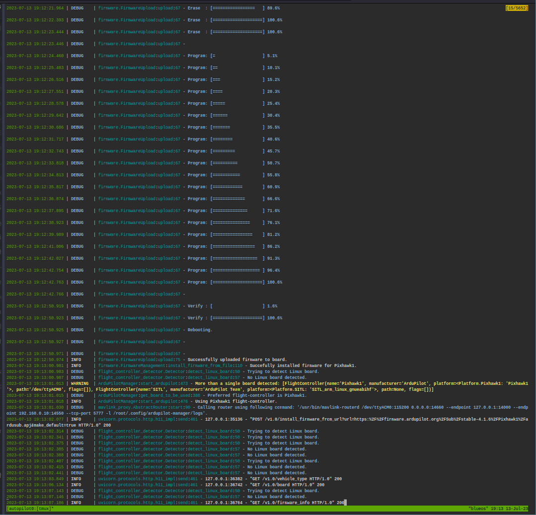 [Wizard] During firmware installation, we should automatically reboot autopilot before retrying ...