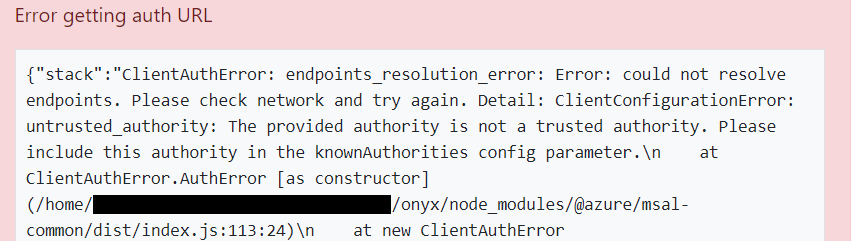 Error getting auth URL due to untrusted authority · Issue #60 · microsoftgraph/msgraph-sample ...