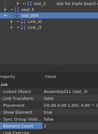 Element count for Link produces wrong number of links · Issue #511 · realthunder/FreeCAD ...