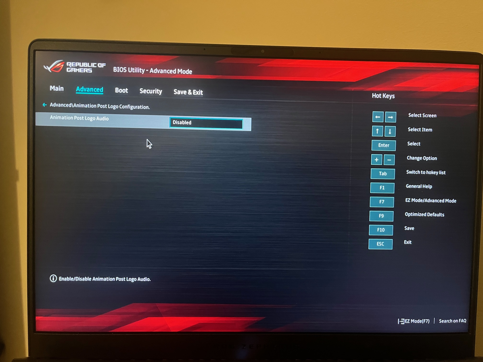 Add the ability to be able to enable and disable the bios startup sound (Take 2) · Issue #261 ...