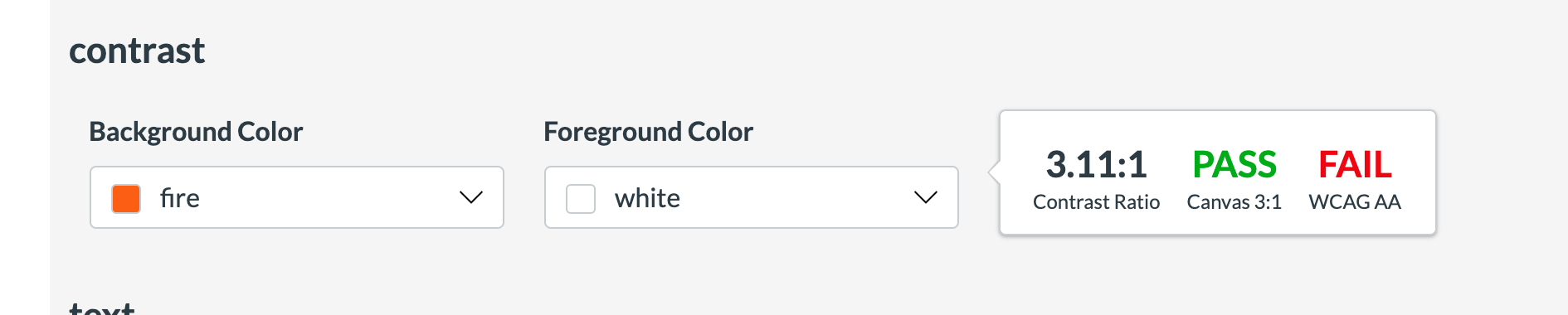 Canvas theme text colours don't pass WCAG AA · Issue #92 · instructure/instructure-ui · GitHub