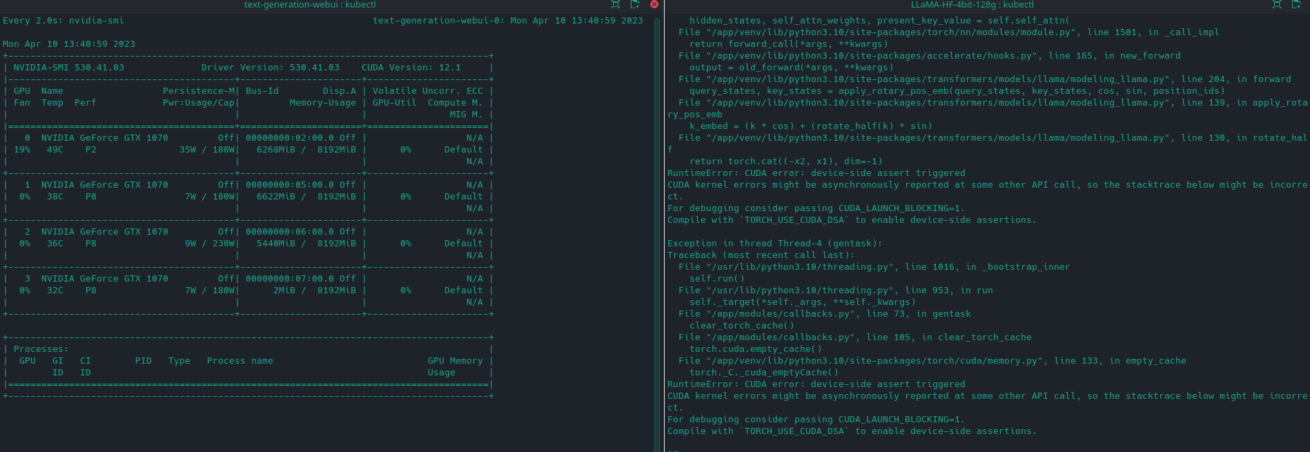 groupsize LLaMa models dont work under multi-gpu mode -- mangled output · Issue #591 · oobabooga ...