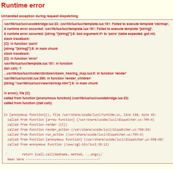 luci-app-dawn: 500 server error when dawn service is not running · Issue #6448 · openwrt/luci ...