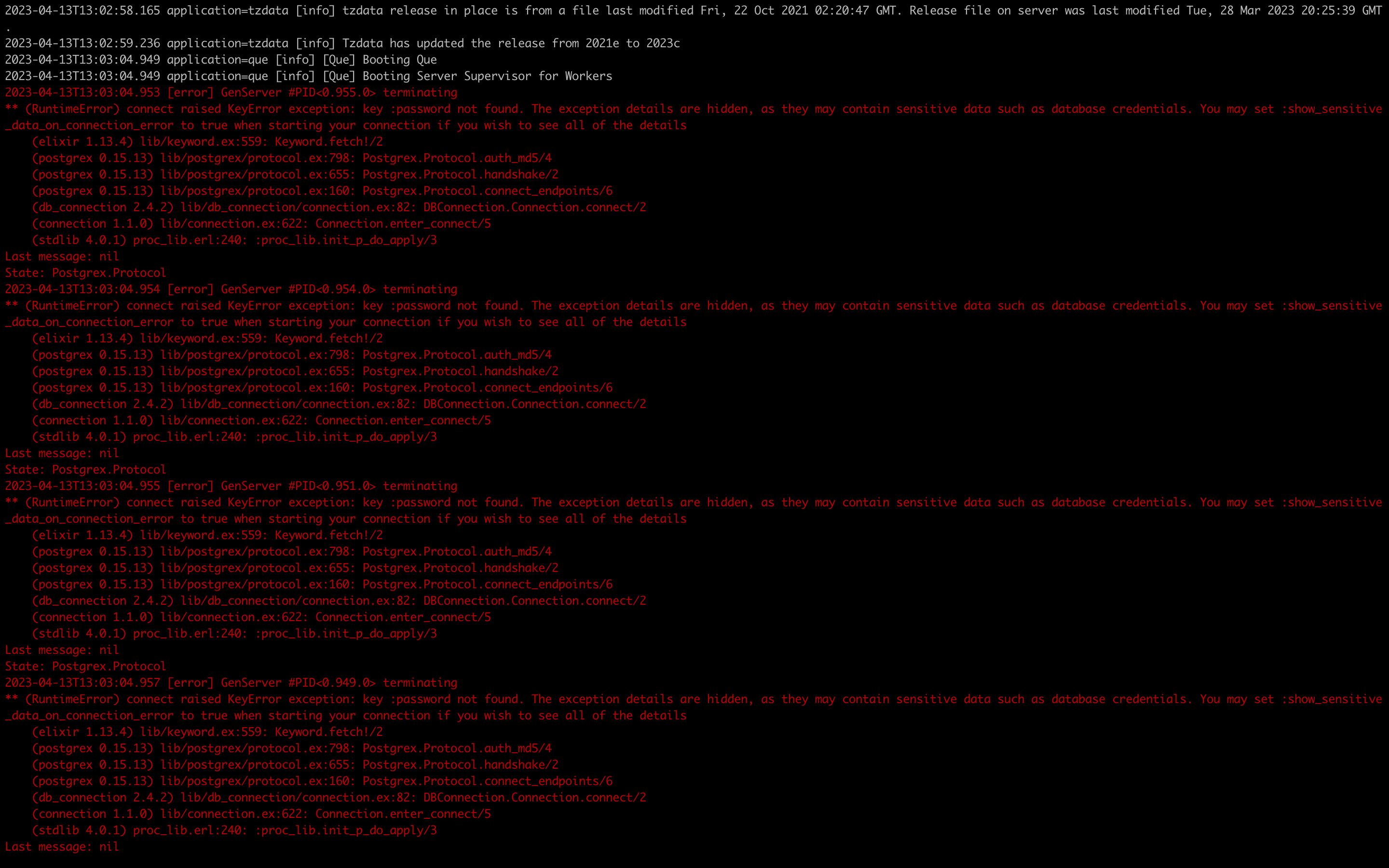 ENV and Database issues · Issue #7272 · blockscout/blockscout · GitHub
