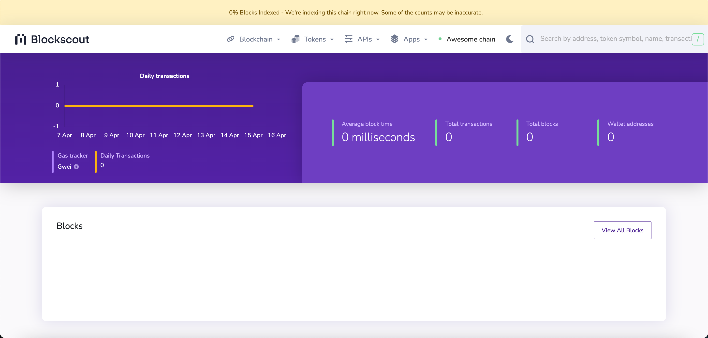 ENV and Database issues · Issue #7272 · blockscout/blockscout · GitHub