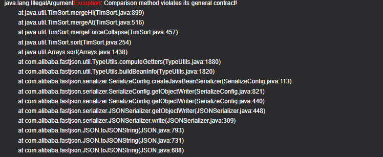 JSON.toJSONString(java.lang.Object) 序列化mybatisPlus Ipage对象时(里面的排序字段 包含日期对象并且字段值相等时)排序报错 · Issue ...