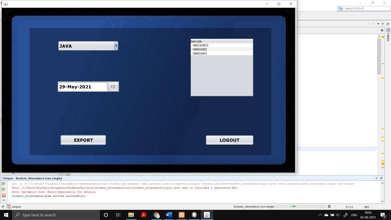 GitHub - vaishali-senthil/Student-Attendance-Management-with-Barcode ...