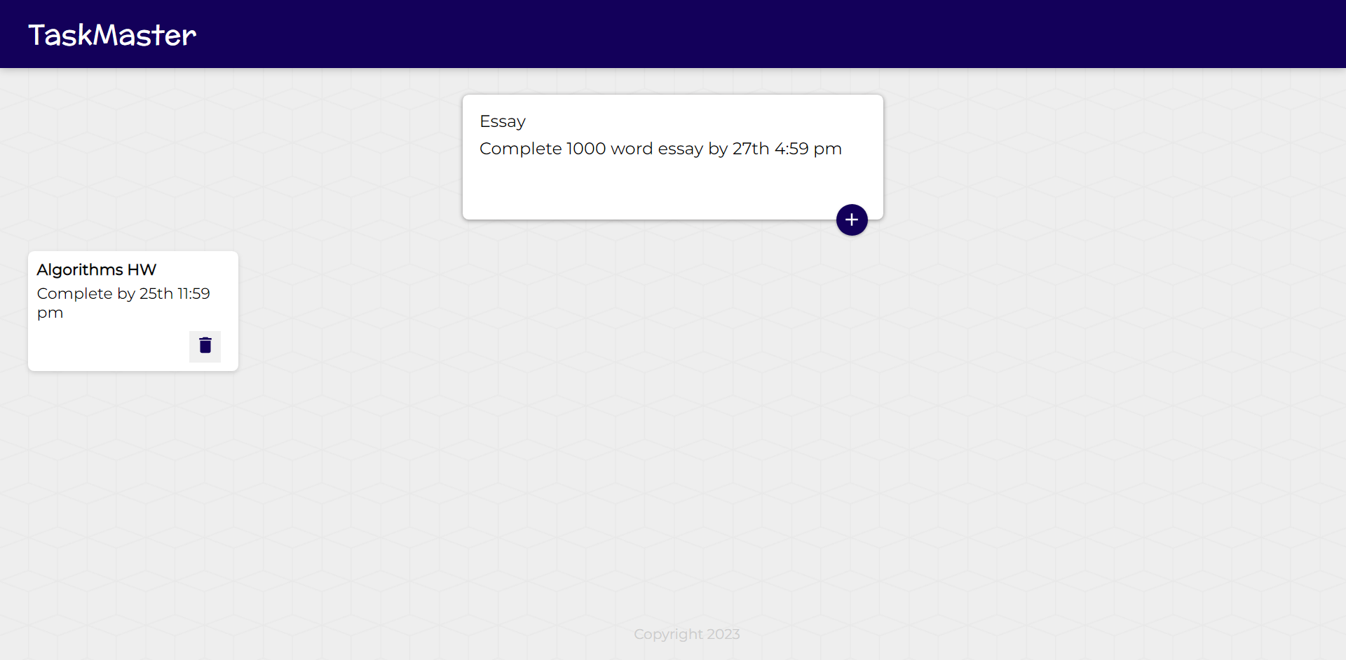 GitHub - akashcx/TaskMaster: A to-do list website made using React that enables users to easily ...