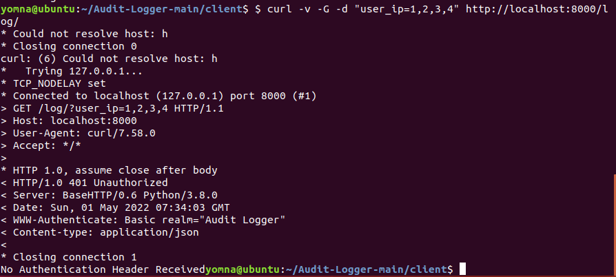 GitHub - Yomna521/Audit-Logger: Audit logging microservice that runs as ...