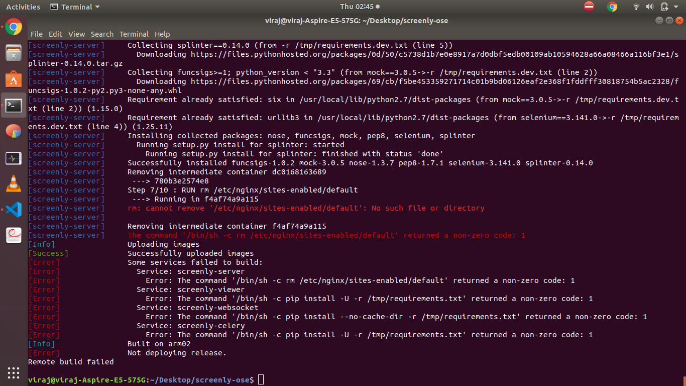 Installing with balenaCloud Fails · Issue #1431 · Screenly/Anthias · GitHub