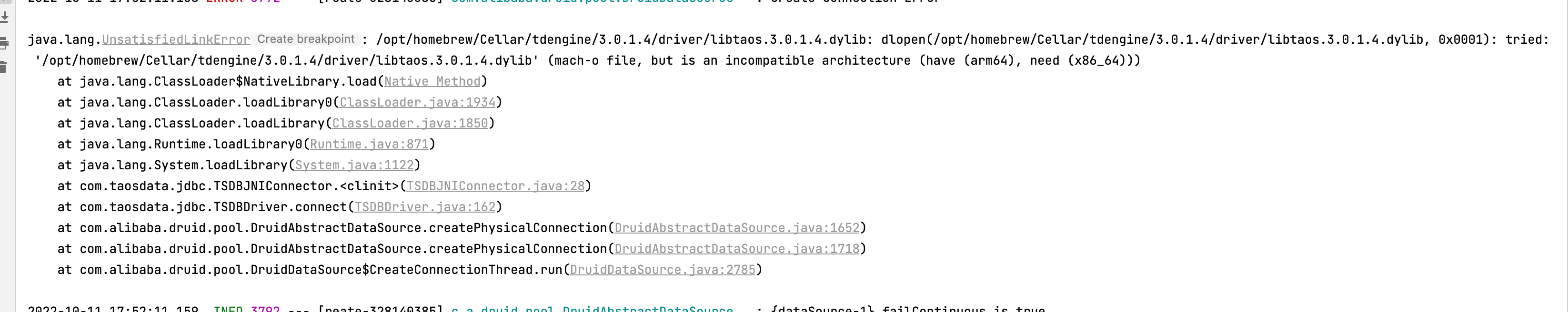 mac idea 需要怎么配置下 · Issue #17286 · taosdata/TDengine · GitHub