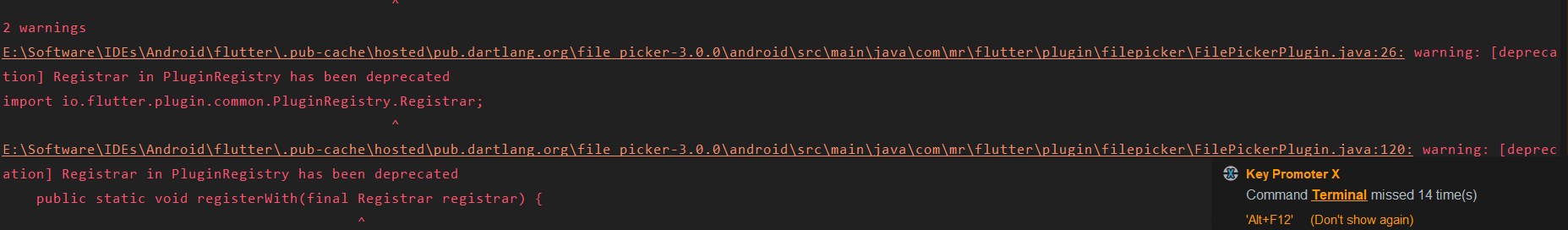 Deprecated calls · Issue #653 · miguelpruivo/flutter_file_picker · GitHub