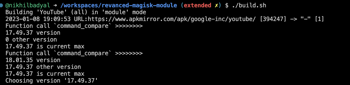 Version selection bug with upcoming 18.X.X release · Issue #138 · j-hc/revanced-magisk-module ...