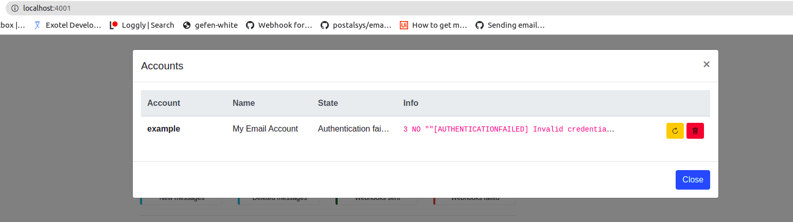 Unable to connect to account using oauth · Issue #93 · postalsys/emailengine · GitHub