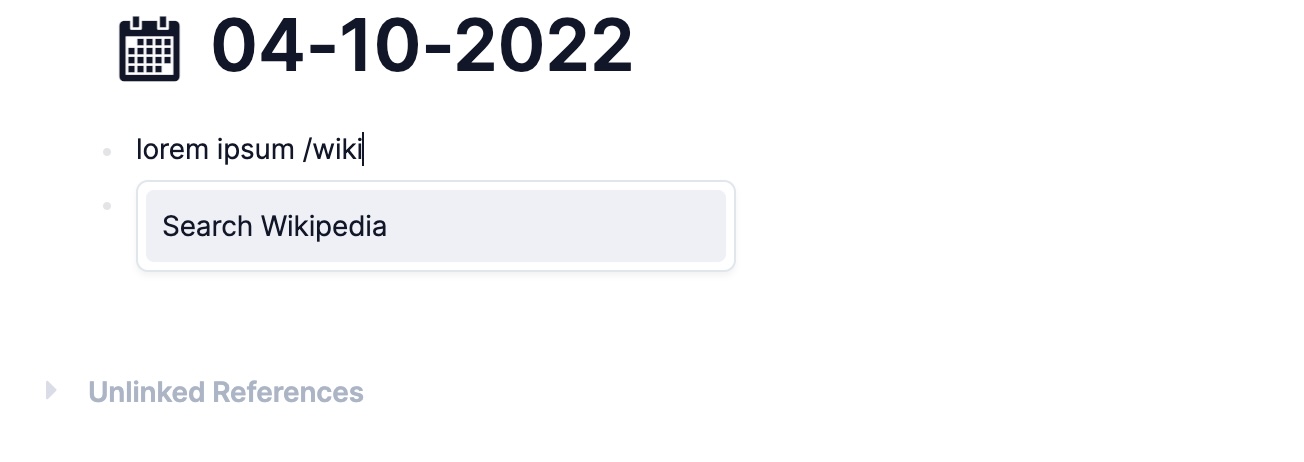 GitHub - enchantmenttable/logseq-wiki-search: Search Wikipedia and add ...
