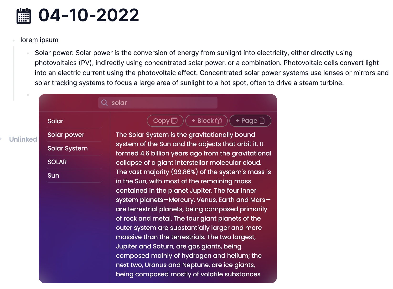 GitHub - enchantmenttable/logseq-wiki-search: Search Wikipedia and add ...