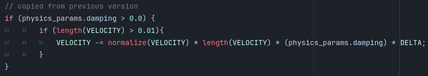 ParticleProcessMaterial ignores the value set for `particle_flag_damping_as_friction` · Issue ...