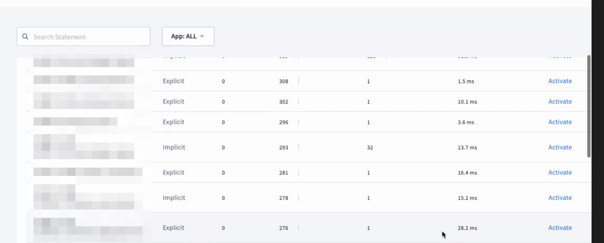 ui: Statements page table header should always be visible · Issue #53580 · cockroachdb/cockroach ...