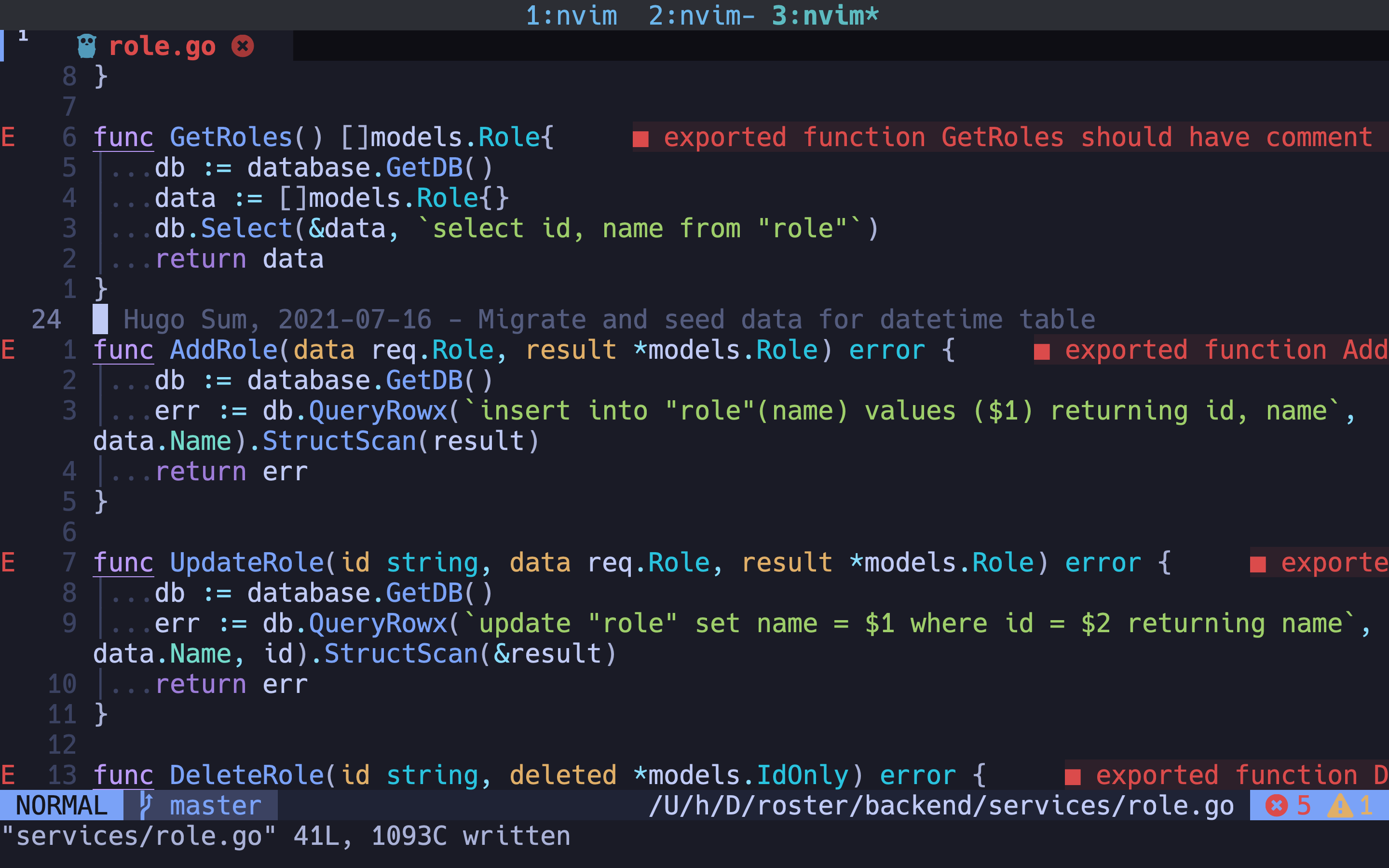 Bug: · Issue #299 · nvim-lualine/lualine.nvim · GitHub