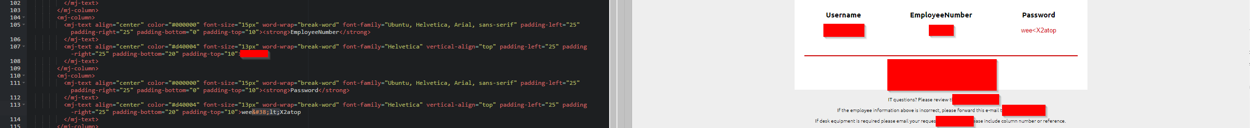HTML Injection · Issue #666 · mjmlio/mjml · GitHub