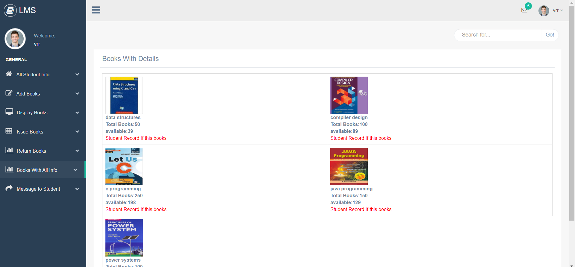GitHub - mkr2667/Library-Management-System