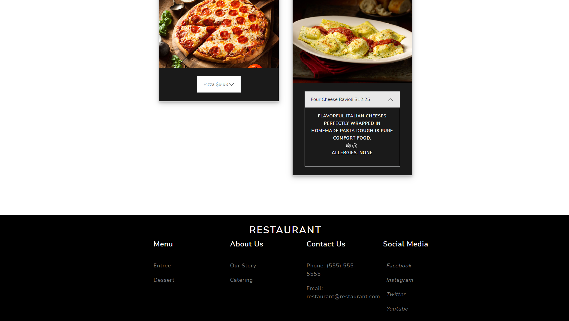 GitHub - robertmoran0002/RestaurantWebsiteTemplate: A template for ...