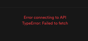 "Error Connecting to API"? · supabase · Discussion #1835 · GitHub