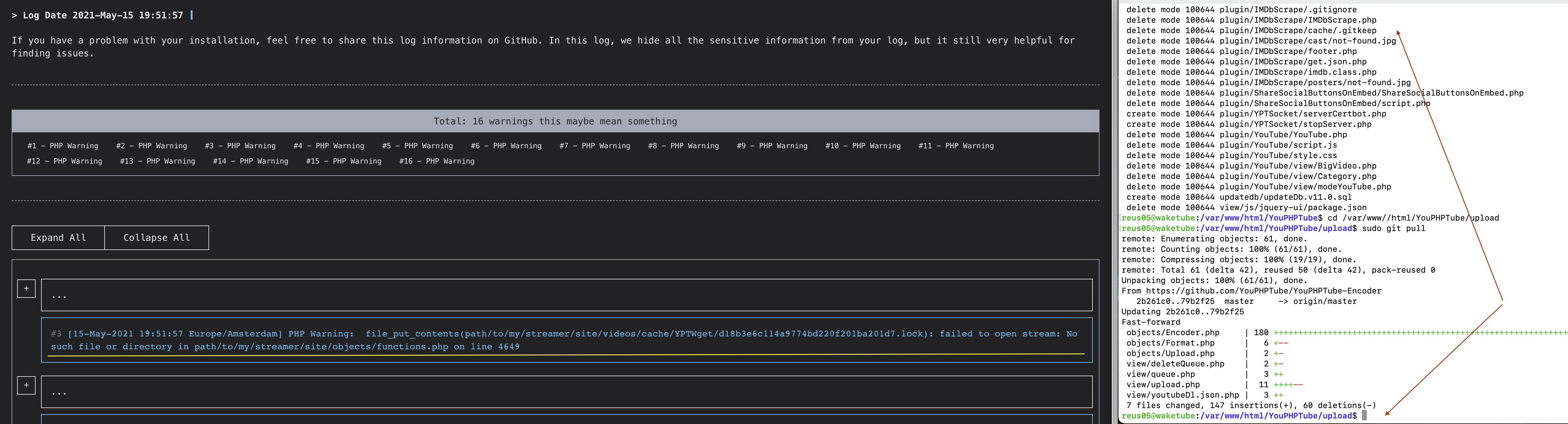Cannot load video files from PC to Website · Issue #4645 · WWBN/AVideo ...