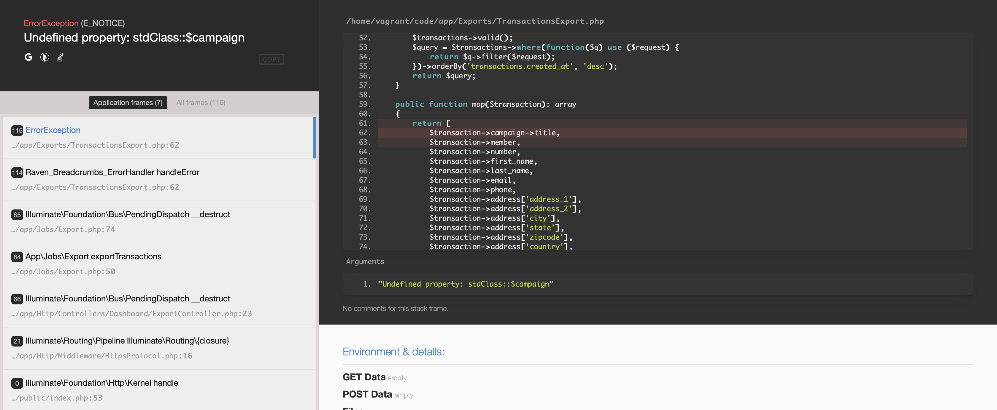 [BUG] using ShouldQueue & FromQuery throws error in map function · Issue #2089 · SpartnerNL ...