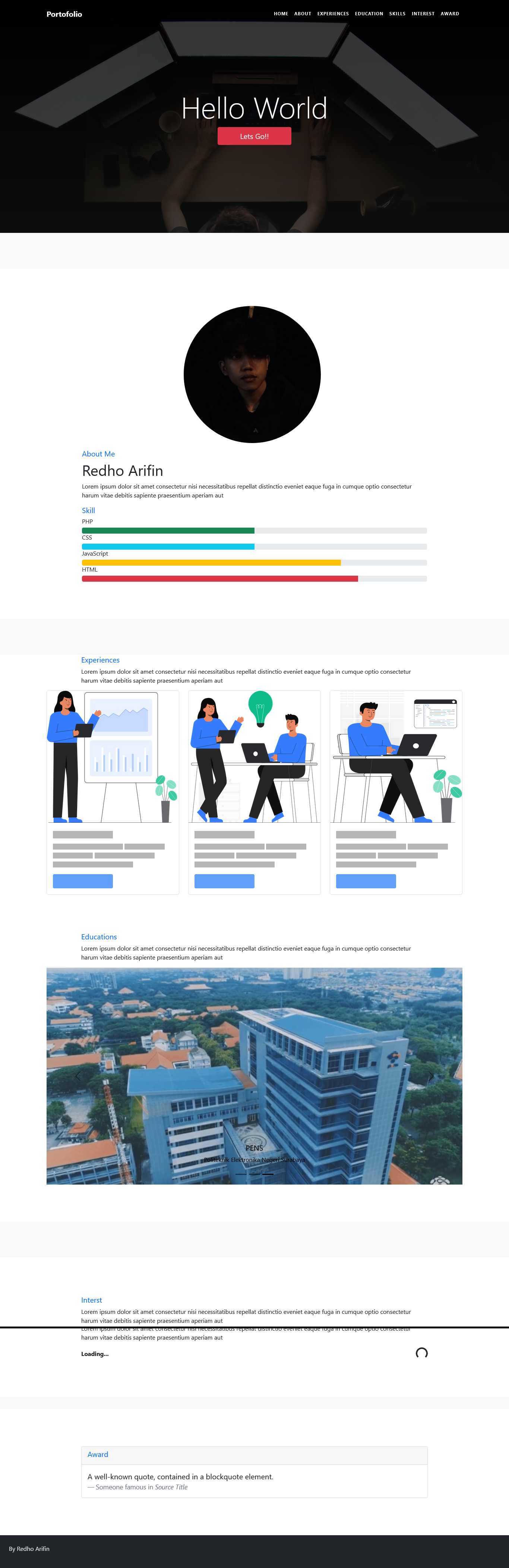 GitHub - redhocode/prakerjacode: Portofolio Website Project prakerja