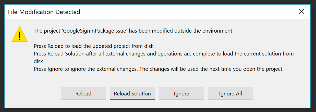 Xamarin.Google.iOS.SignIn - switching branches breaks solution · Issue #201 · xamarin ...