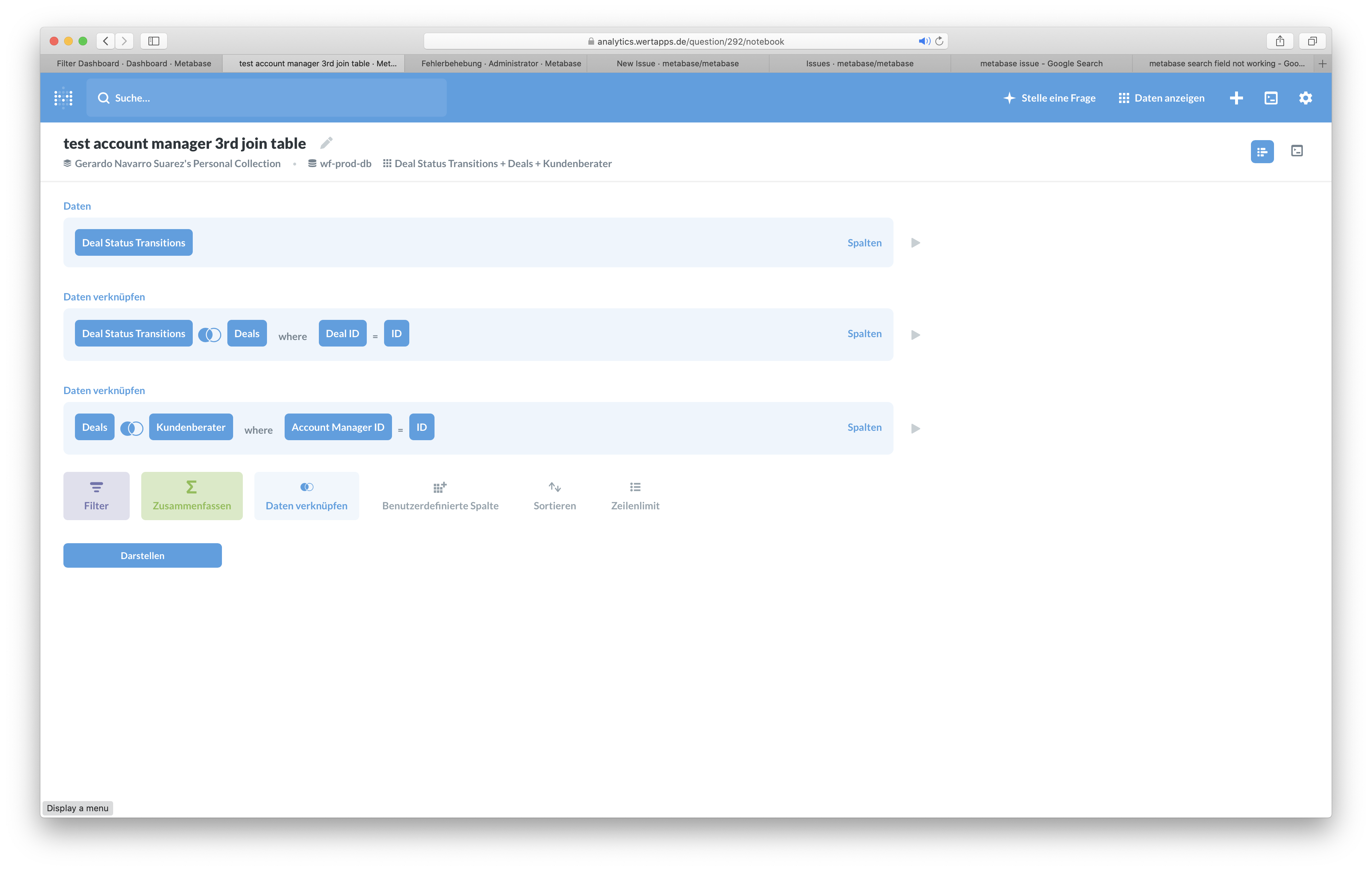 Dashboard Filter Dropdown Not Working When Linked To ion Joined