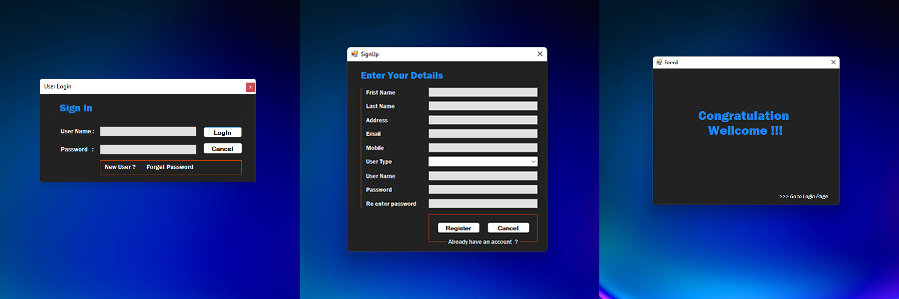 GitHub - ManeeshDev/user-login-system: This is a User Login System ...
